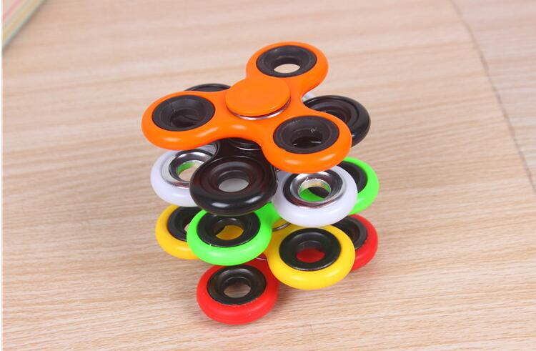 Finger Gyro Color Finger Gyro Adult Decompression Triangular Gyro Edc ...