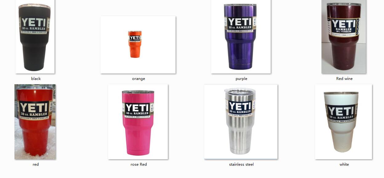 Two Pack Yeti Rambler Multi-color Tumbler With Lid - 30 Oz By Yeti on ...