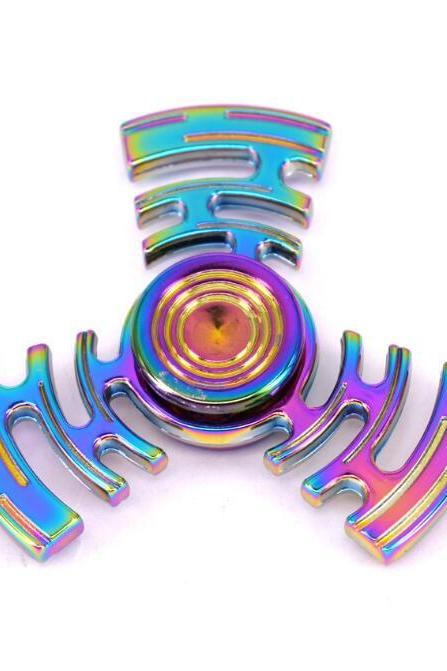 Finger Gyro Color Finger Gyro Adult Decompression Triangular Gyro Edc ...